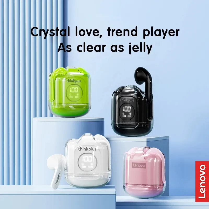 Original Lenovo XT65 TWS Wireless Earphone: 2024 Bluetooth 5.3 Stereo ...