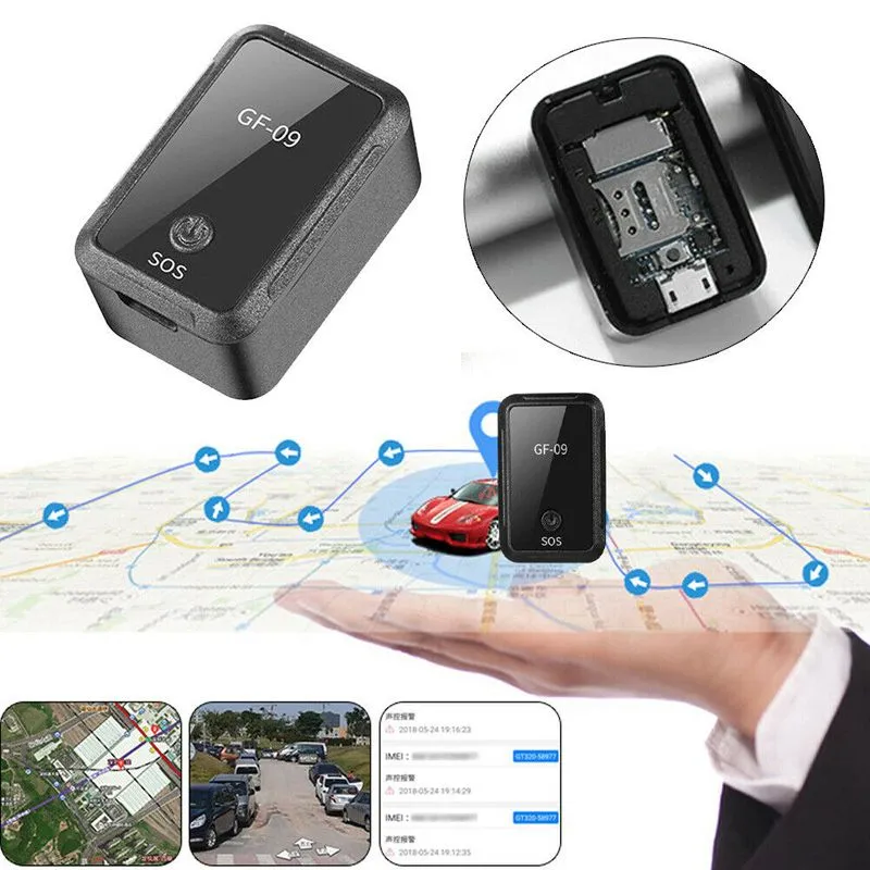 Auto GPS Tracker Mini Real Time Tracking Device: Anti Theft Locator ...