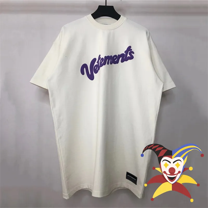 DHgate.com:Mens 3D Puff Print T-Shirt, High-Quality Purple Vetements ...