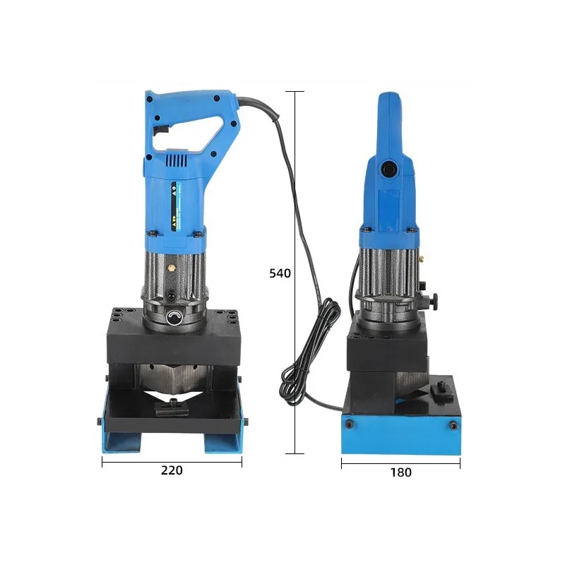 2024 Electric Hydraulic Angle Steel Cutter: 4 In 1 Portable Iron ...