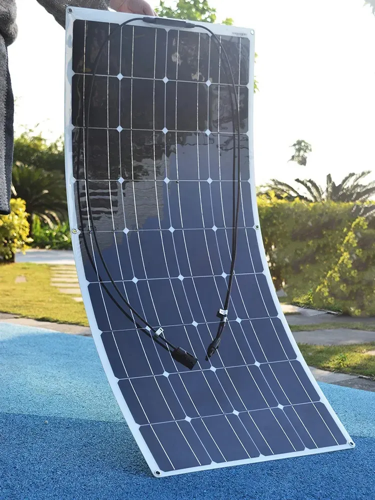 DHgate.com:12V Solar Panel 600W 450W 300W 150W Flexible PV System for ...