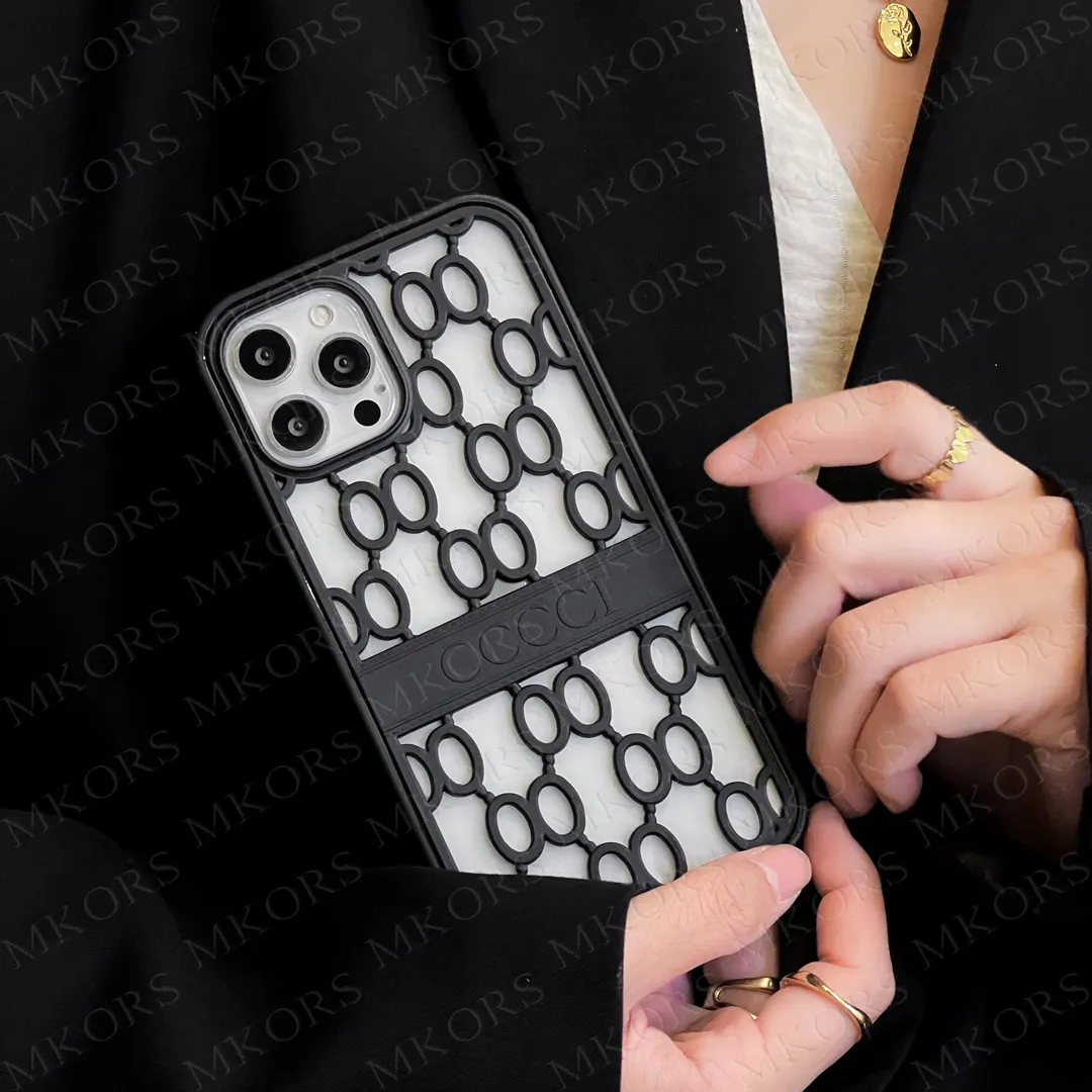 Luxury Designer Hollowed Letter Eco Friendly Phone Cases For IPhone 14 ...