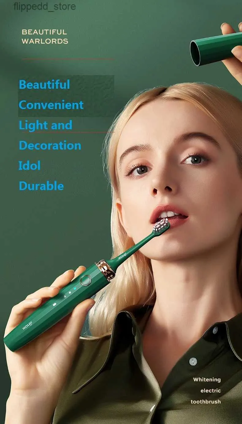 Toothbrush JIMOK K3 Electric Automatic Rechargeable Whitening Adult Female Ultrasonic Portable ...