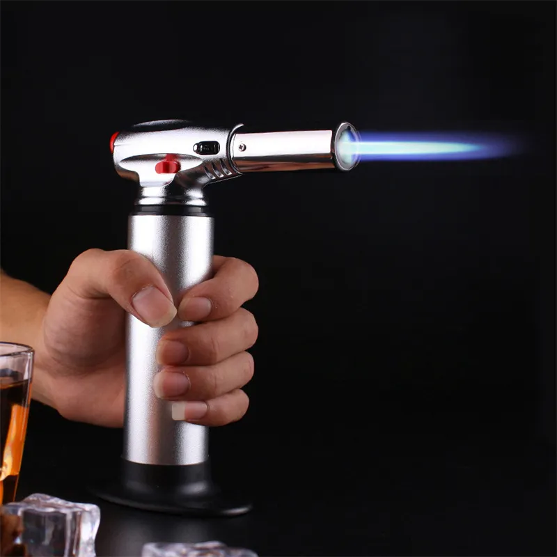 Professional Butane Torch: Adjustable Jet Flame Lighter for Culinary ...