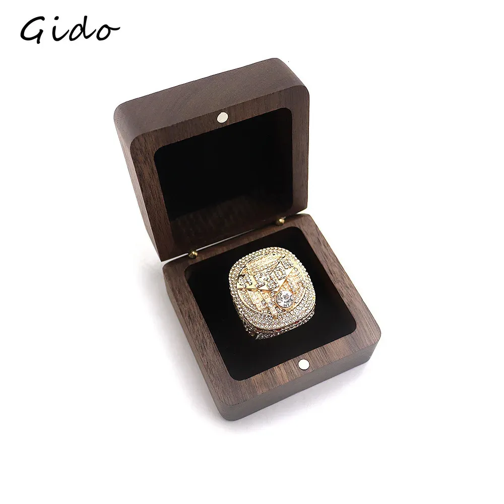 Walnut Ring Holder Jewelry Boxes - Large Size Display & Storage. Shop ...