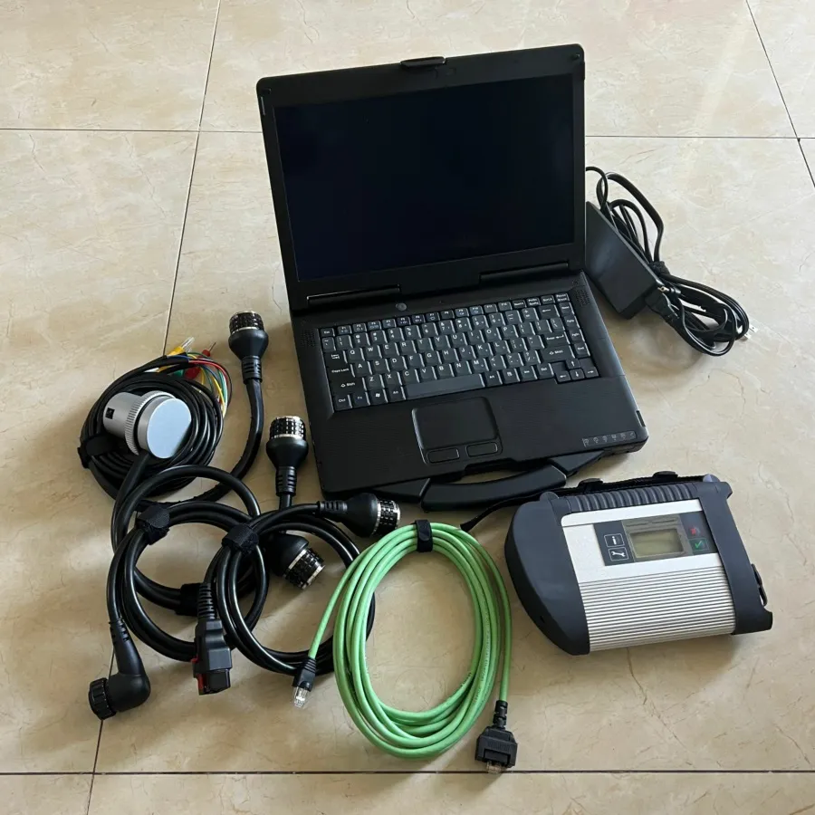 2023.09 MB Star Diagnostic SD Connect C4 480G SSD En CF53 8G I5 Laptop Listo Para Usar De $277. ...