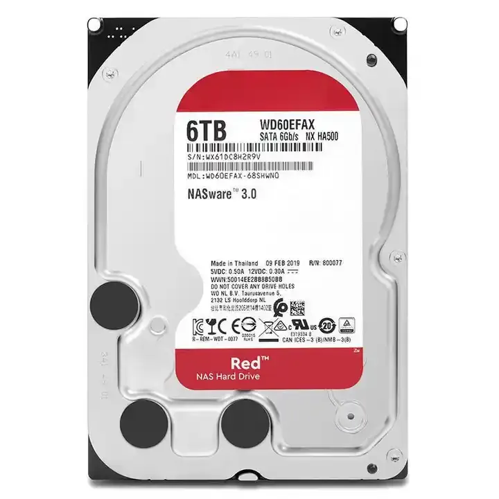 DHgate.com:6TB Red NAS Internal Hard Drive, 5400 RPM, SATA 6Gb/s, 256MB ...