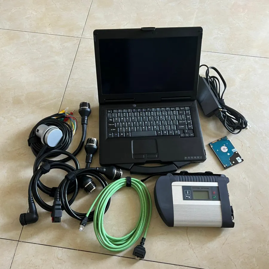 MB Star C4 SD Connect Compact 4 With CF53 8G Laptop Win 10 Latest Star ...