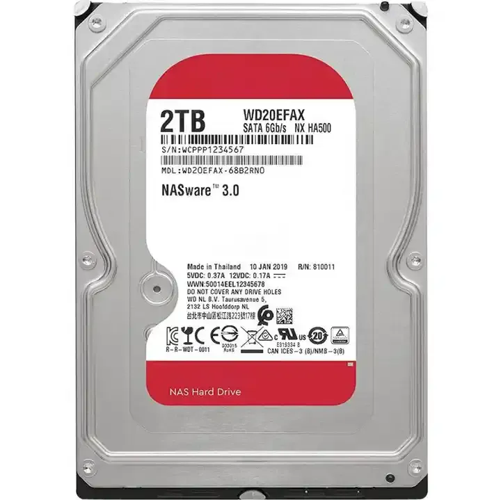 DHgate.com:2TB HDD: High-Capacity Red NAS Hard Drive (WD20EFAX) for ...