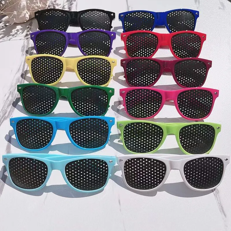 DHgate.com:Colorful Perforated Pinhole Spectacles: Myopia, Hyperopia ...