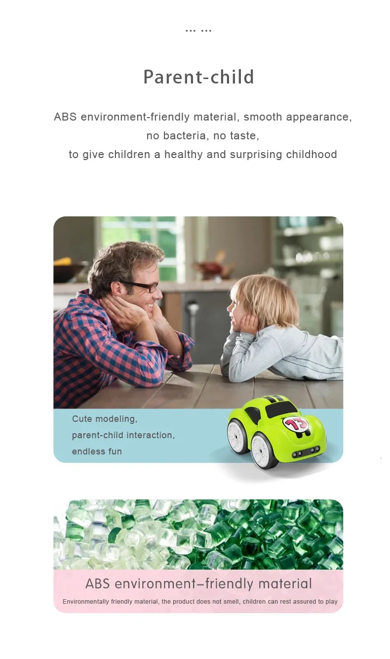 Intelligent Obstacle Avoidance Control Cartoon Mini Rc Mini Racers With ...