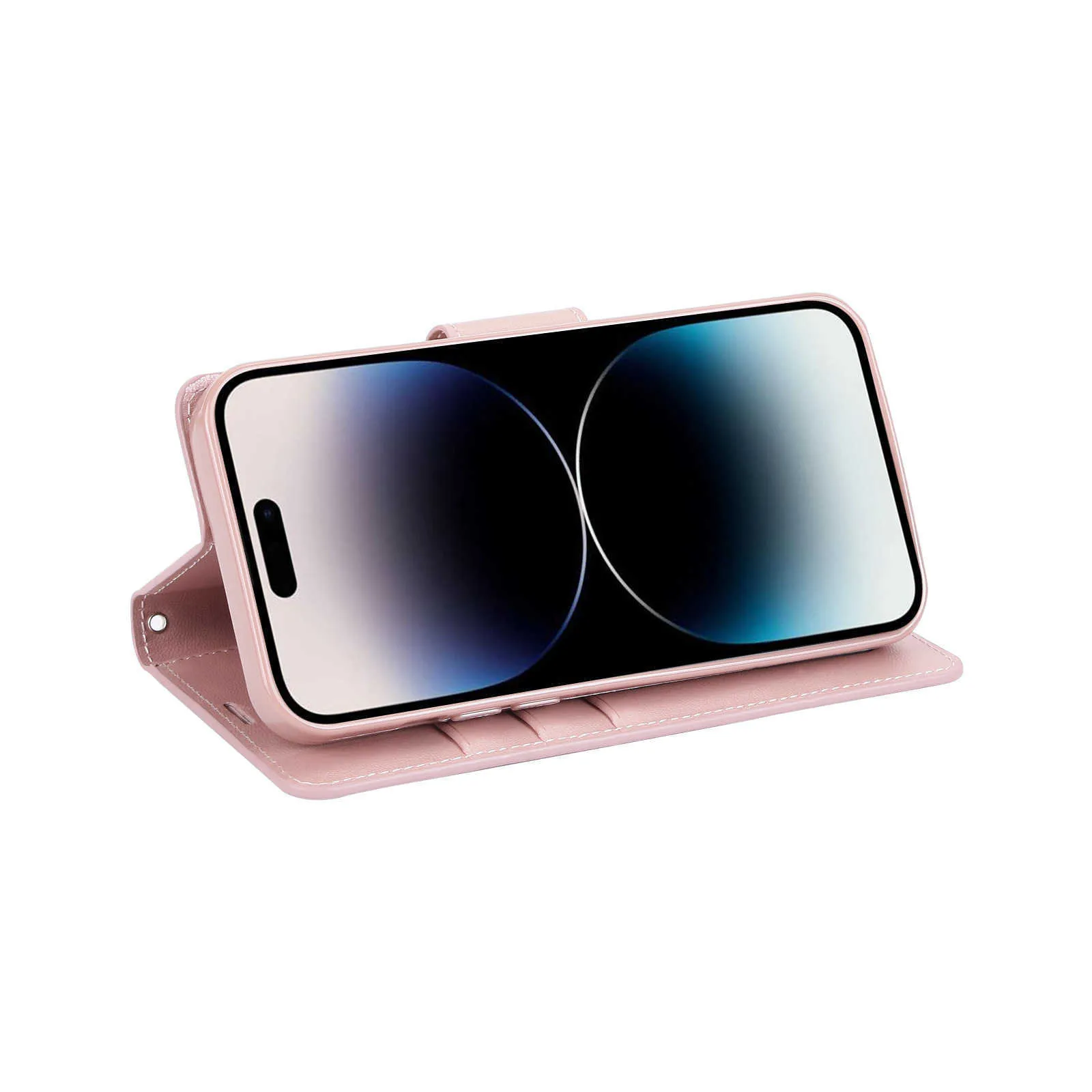 Designer Phone Wallet: Premium Leather Clamshell & 2-in-1 Wallet Case ...