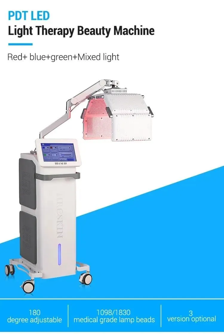 Flexible PDT Facial Therapy Machine With For Skin Rejuvenation, Wrinkle ...