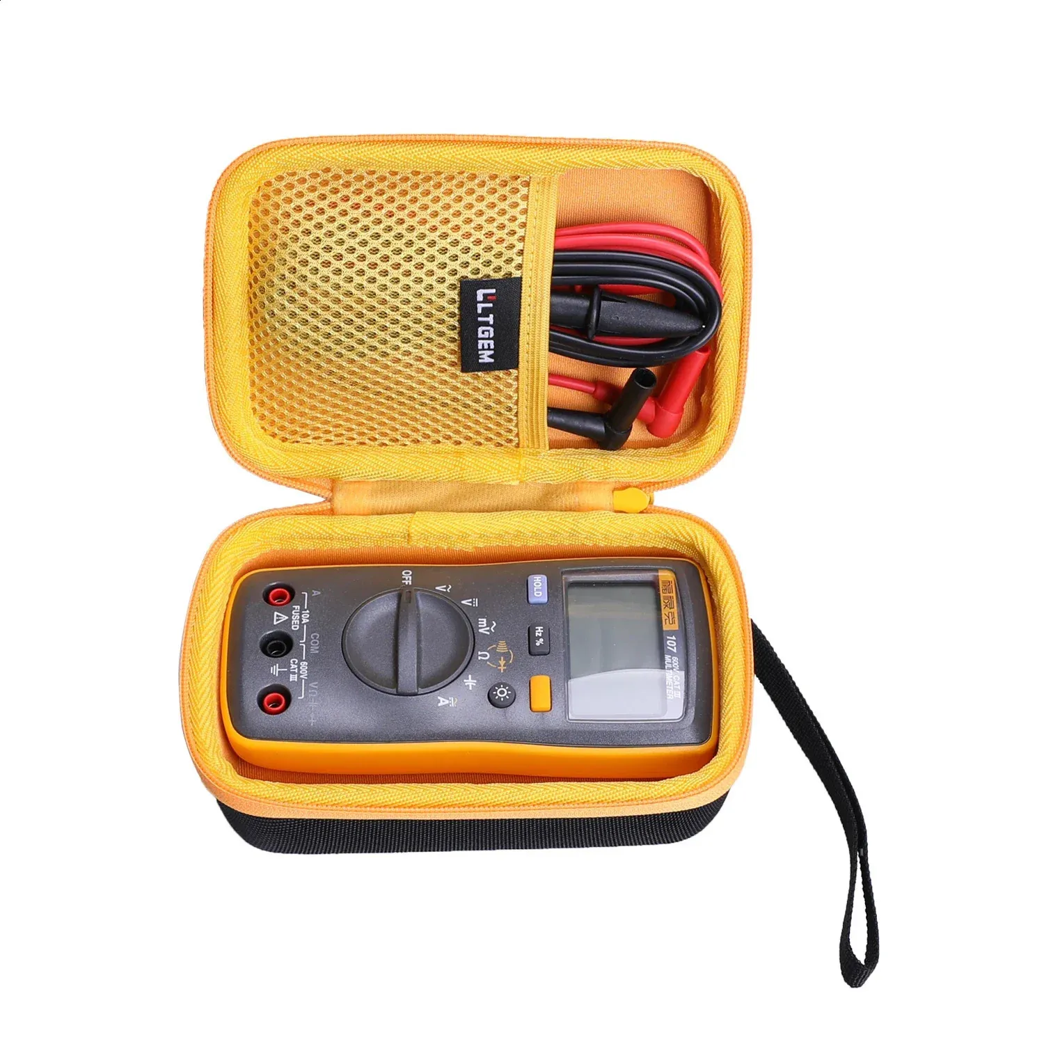 EVA Hard Multimeter Case for Fluke Multimeters - Black Storage Bag from ...