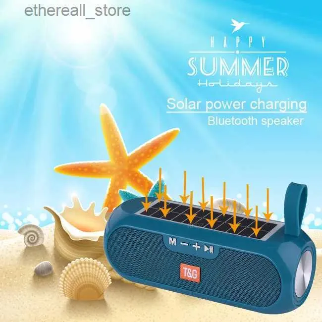 DHgate.com:TWS Bluetooth Speaker: Solar-Powered Wireless Stereo Boombox ...
