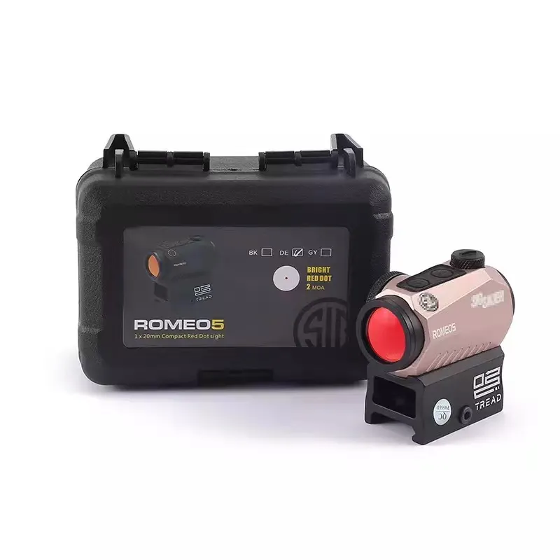 SIG Romeo5 Red Dot Sight, Compact 1x20mm Reflex Optics With 2 MOA Dot ...