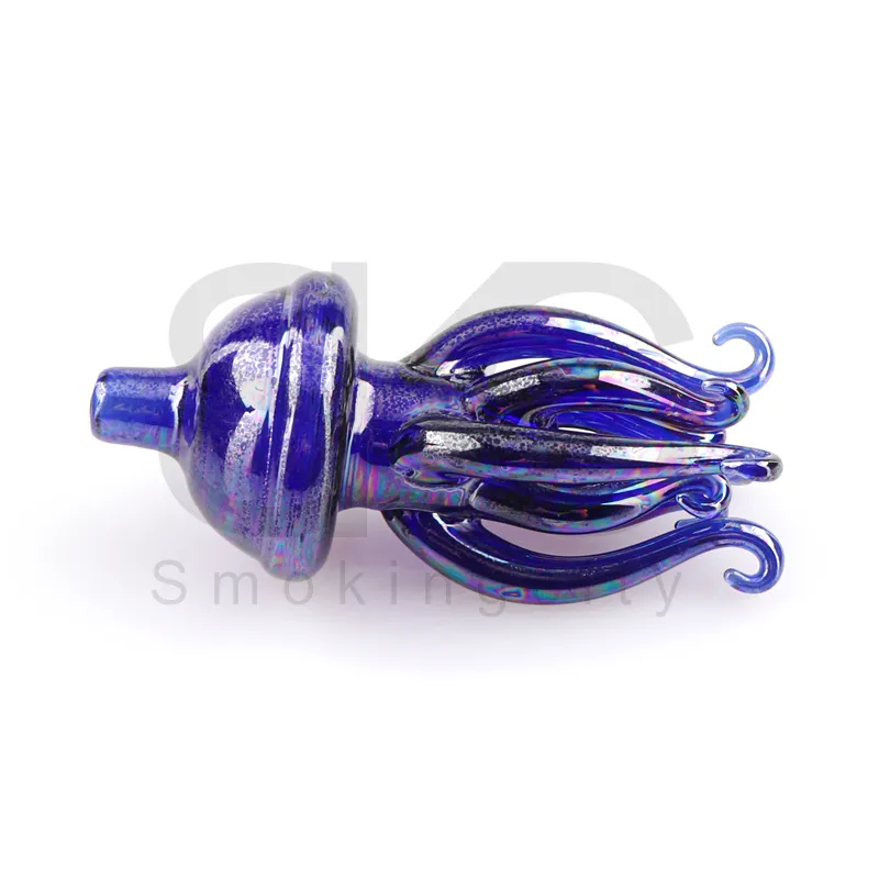 Smoking Jellyfish Glass Carb Cap For Dab Rigs Glass Water Bong From ...