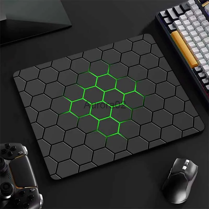 DHgate.com:Hexagon Computer Mouse Pad with Wrist Support for PC Gamers ...