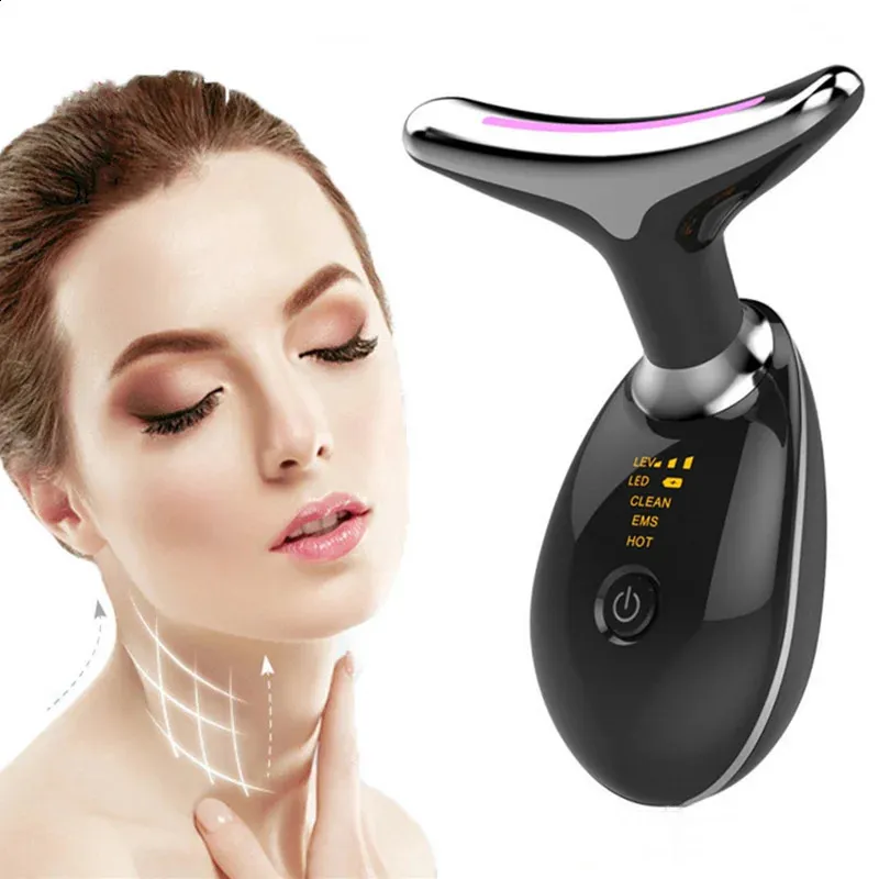 Electric Microcurrent Neck Lifting Massager - Anti-Wrinkle Skin Care ...
