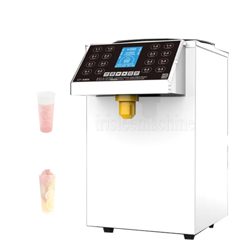Automatic Syrup Dispenser: 8L Sugar Filling Machine with 24 Buttons ...