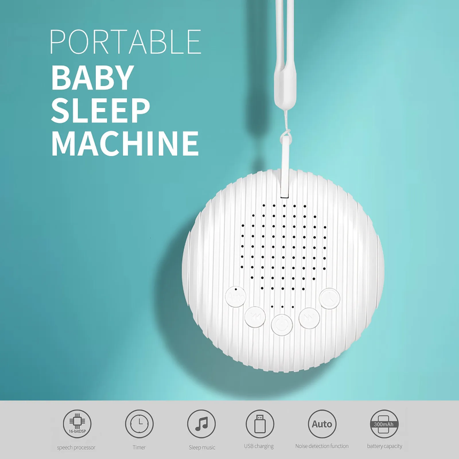 DHgate.com:2024White Noise Machine with Baby Monitor Camera, USB ...