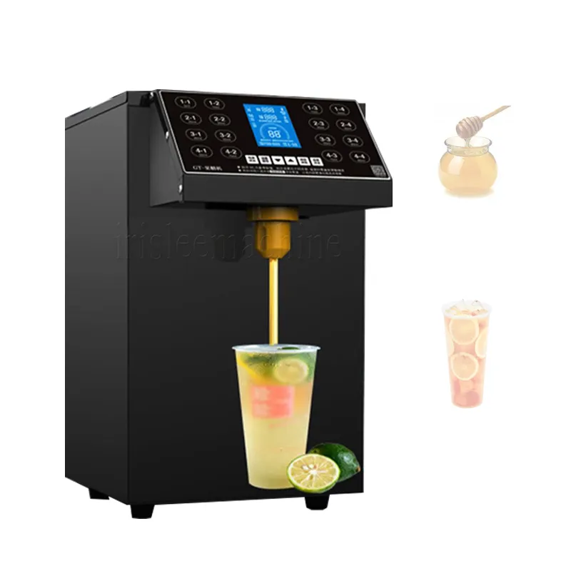 Commercial Auto Fructose Dispenser Bubble Boba Tea Automatic Fructose ...