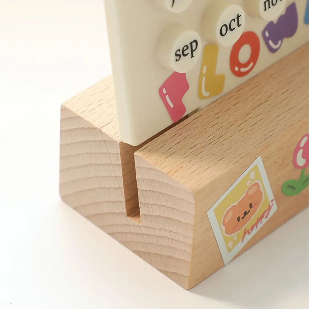 Creative Clear Acrylic 3 Ring Desk Calendar, DIY... From Xianstore09 ...