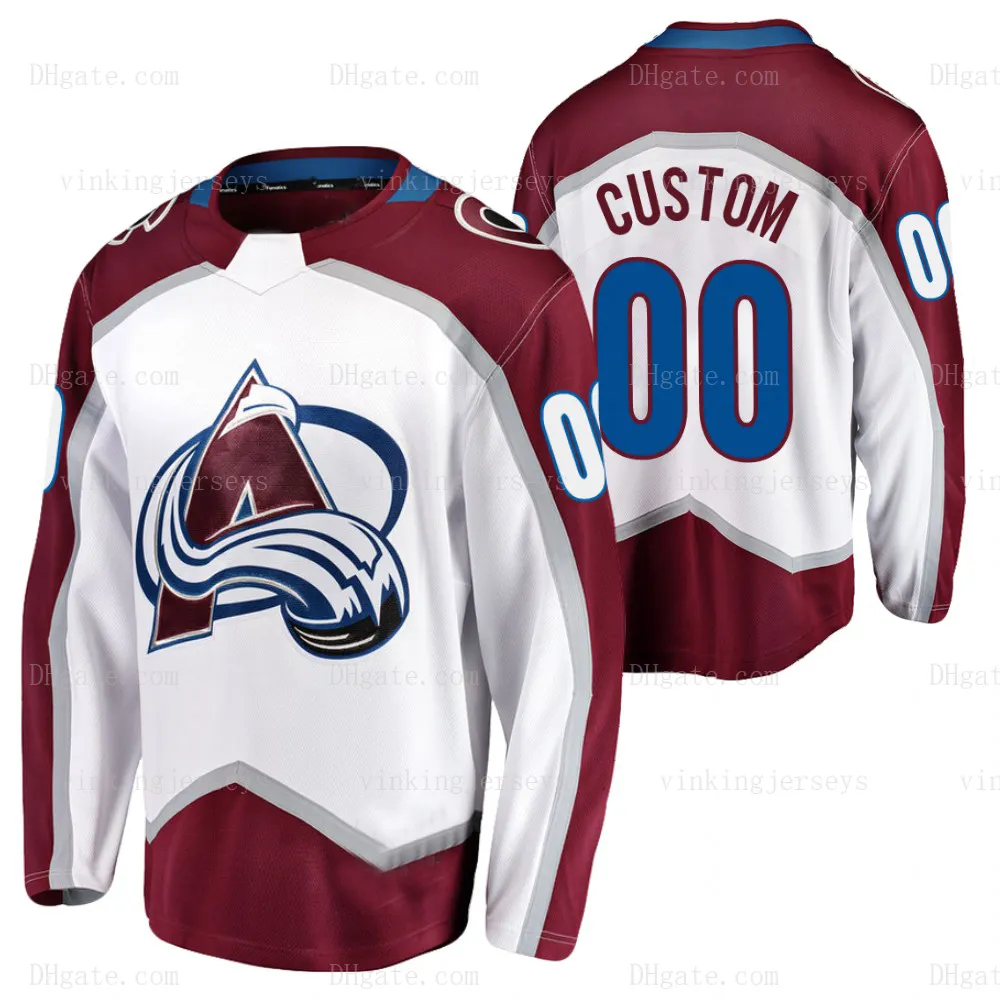 2023 Reverse Retro Avalanche Jersey Nathan MacKinnon Mikko Rantanen ...