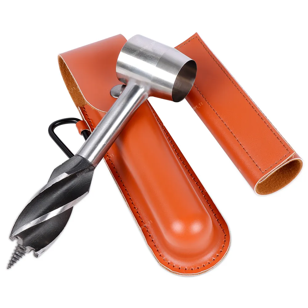 Bushcraft Hand Auger Drill: Woodworking Survival Tool - Manual Wood ...