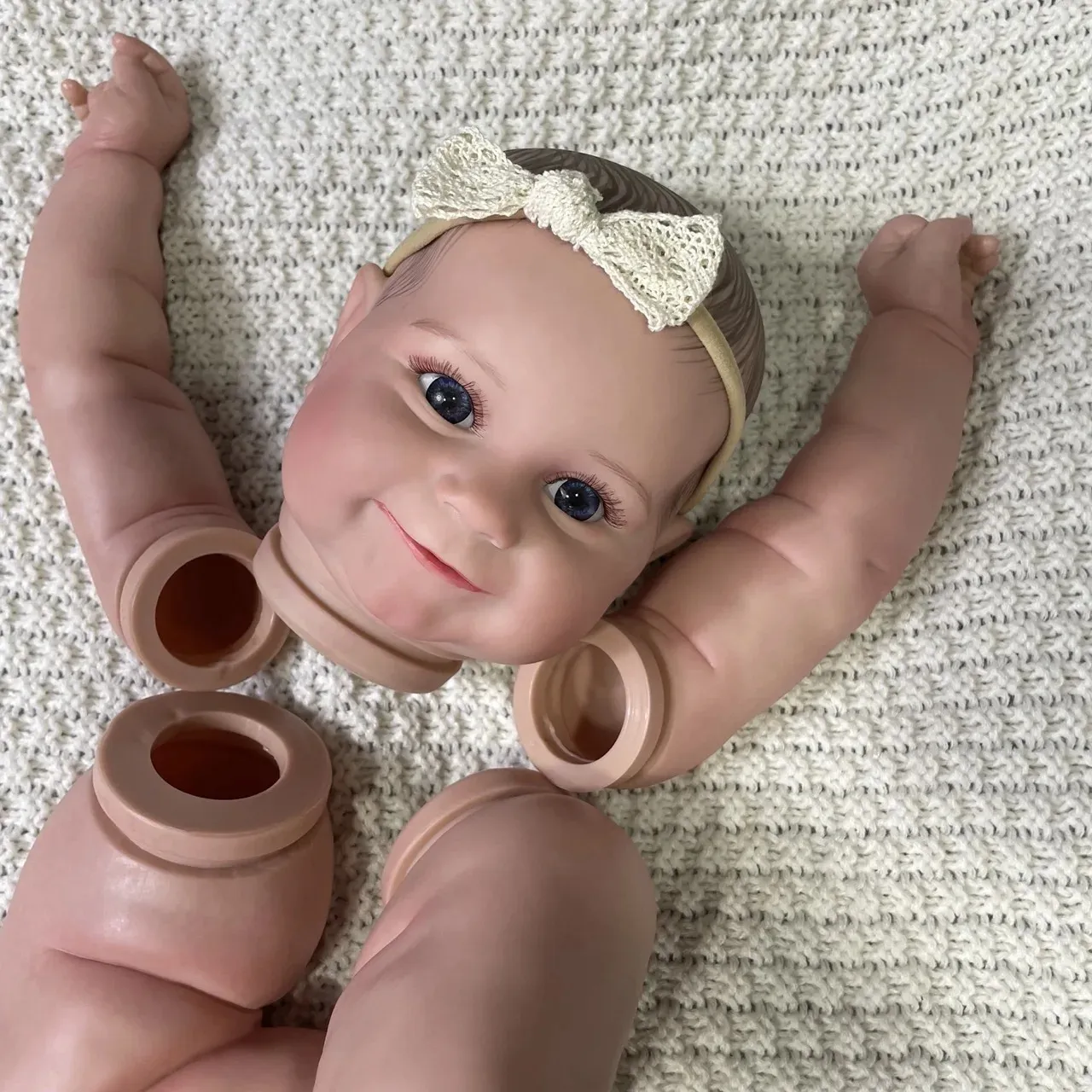 Painted Reborn Baby Reborn Doll Kits Maddie Kit 19/24 Inch Lifelike ...