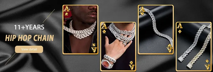 Custom VVS Cuban Link Chain diamond necklace and Bracelet Set in S925 ...