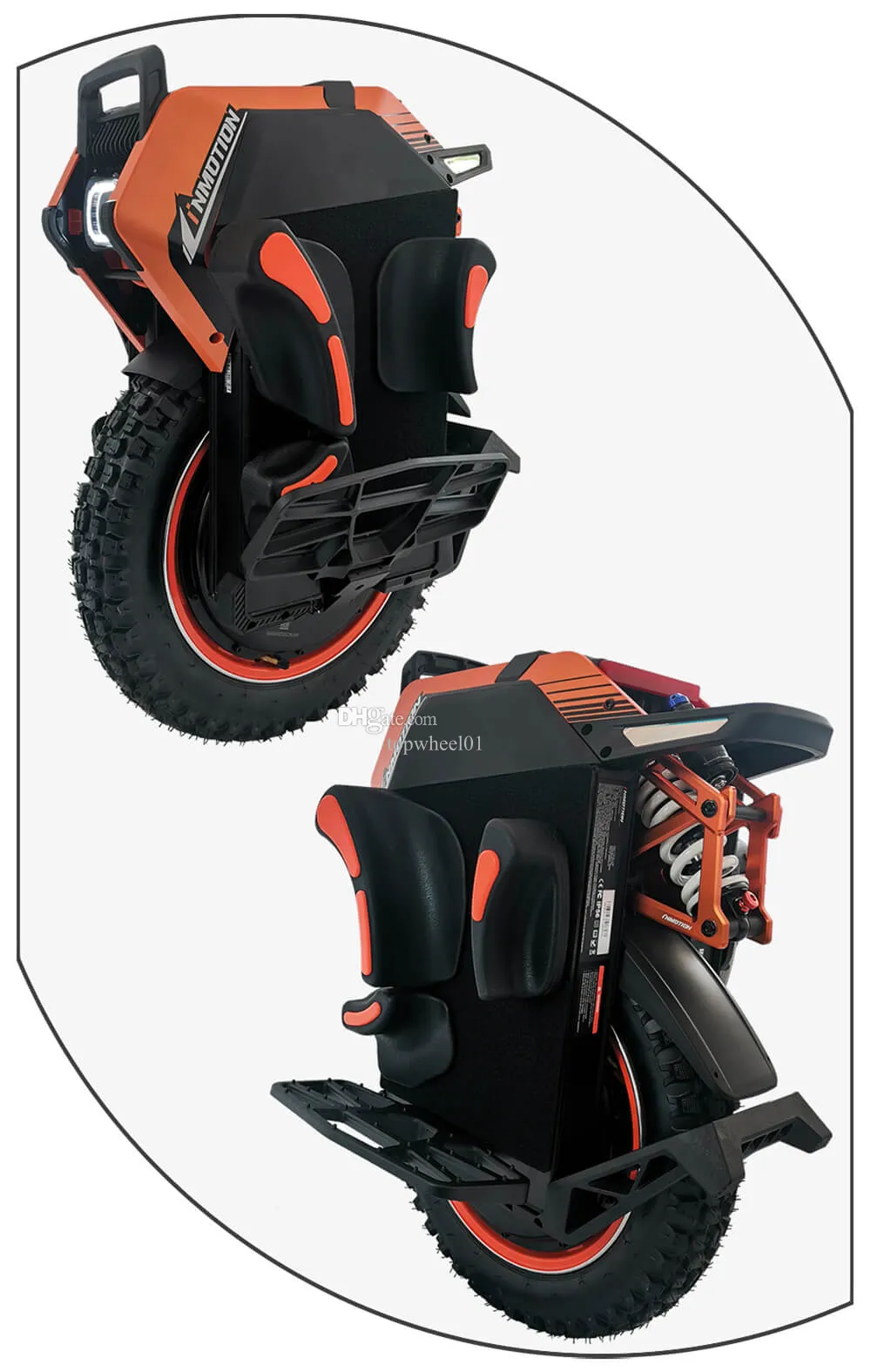 INMOTION Adventure V14 Electric 40 Mph Electric Unicycle 50GB, 134V ...