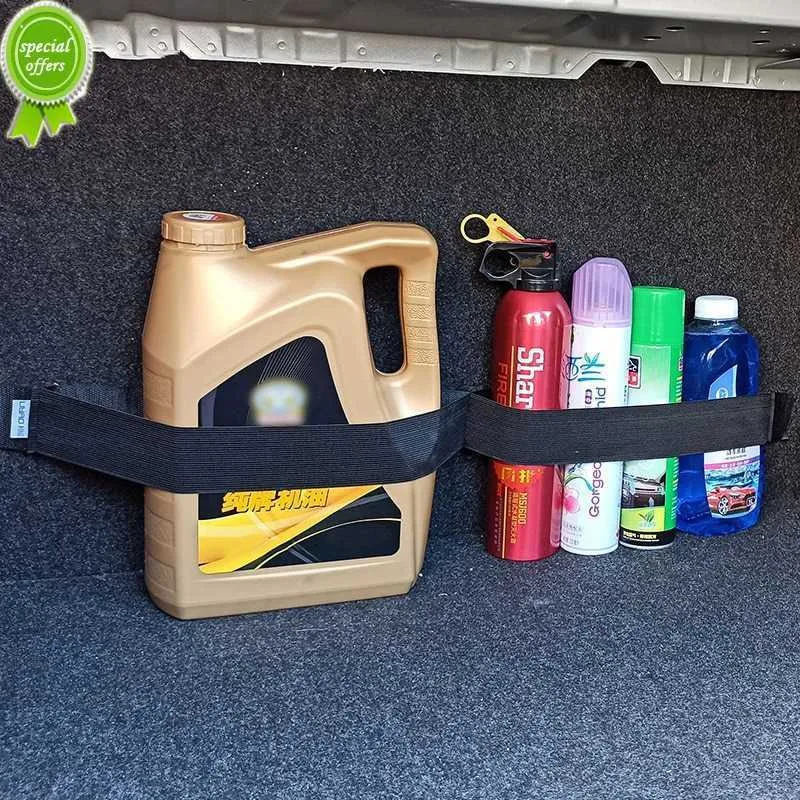 Auto Trunk Storage: Adjustable Elastic Strap For Car Fire Extinguisher ...