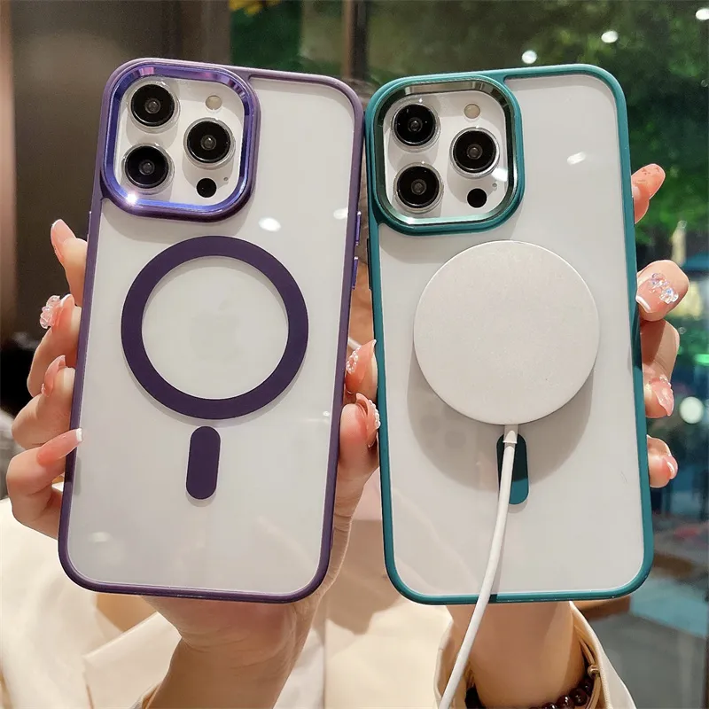 Luxury Clear HD Phone Case For IPhone Shockproof Hybrid Armor Cover ...