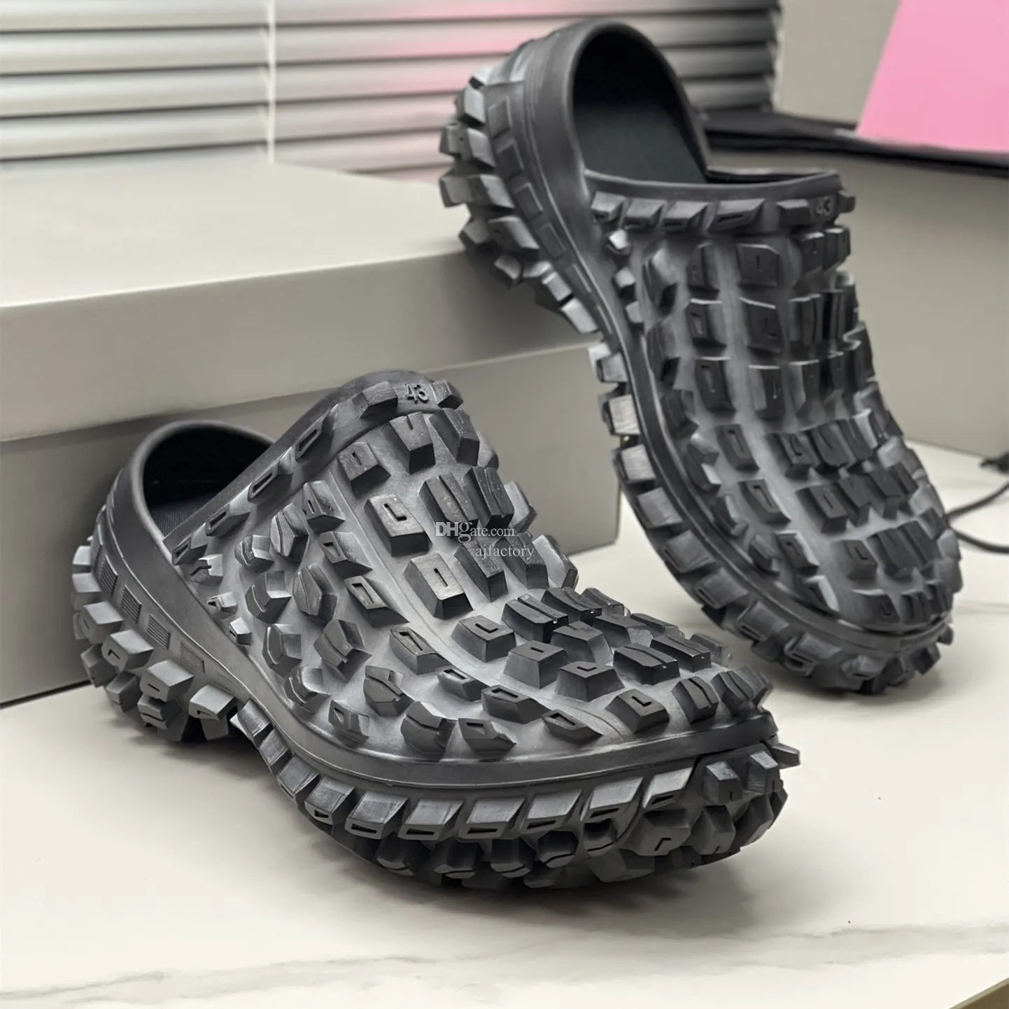 Chunky Platform Sneakers Designer Inspired Tire... From Ajfactory, $61. ...