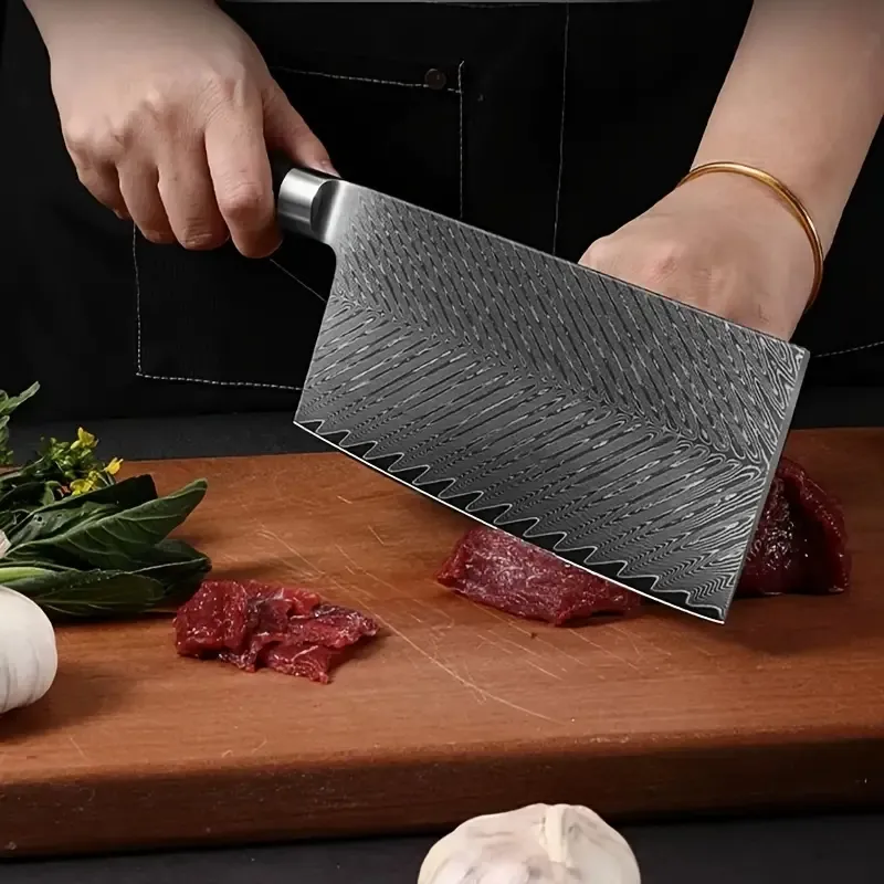 DHgate.com:Premium Damascus Steel Chefs Knife - Ultra Sharp Meat Slicer ...