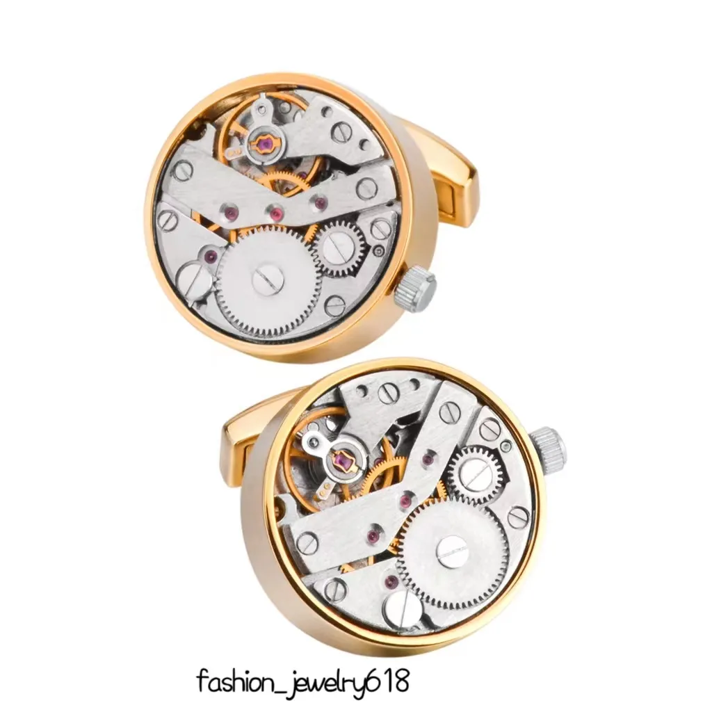DHgate.com:Masculine Embossed Mechanical Cufflinks for Mens Business ...