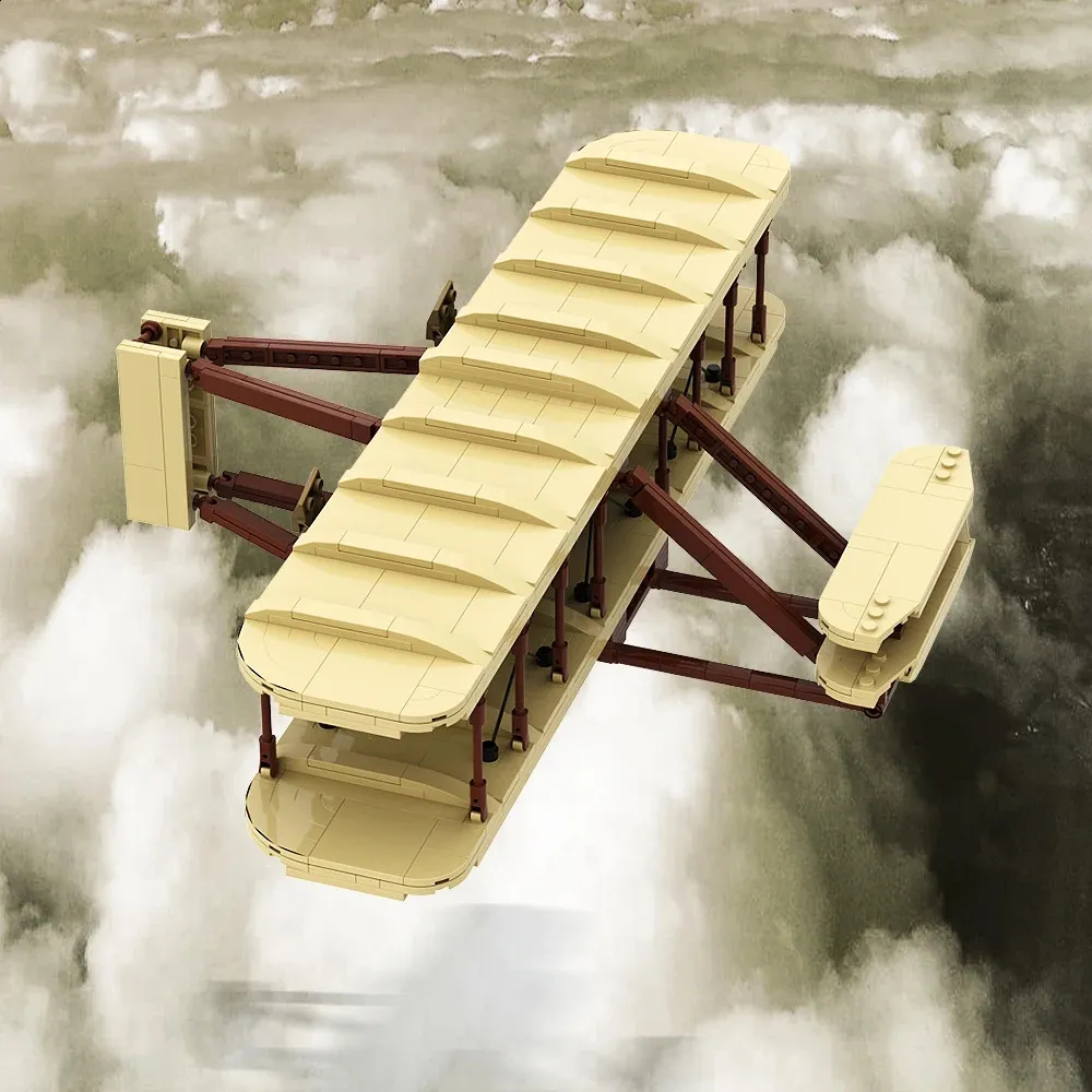 Wright Flyer Model & Architecture Building Bricks Toys - Educational ...