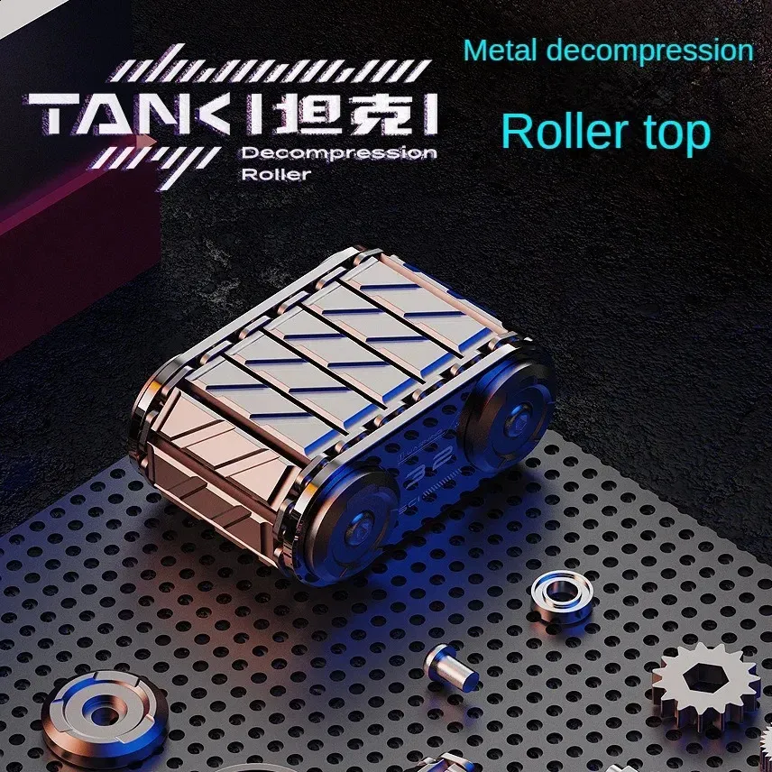 EDC Cut Mader Tops Fidget Toy For Adults Metal Decompression Toy With ...