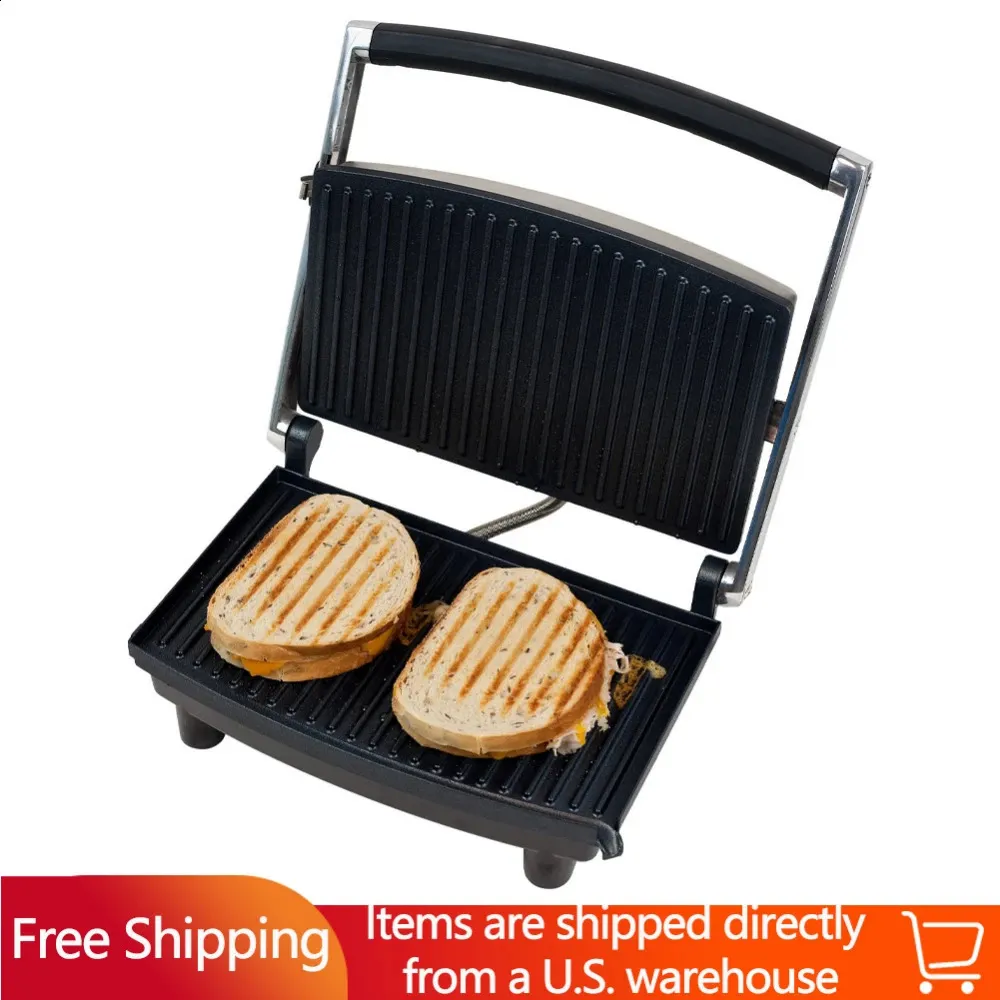 DHgate.com:Electric Non-Stick Indoor Panini Press & Gourmet Sandwich ...
