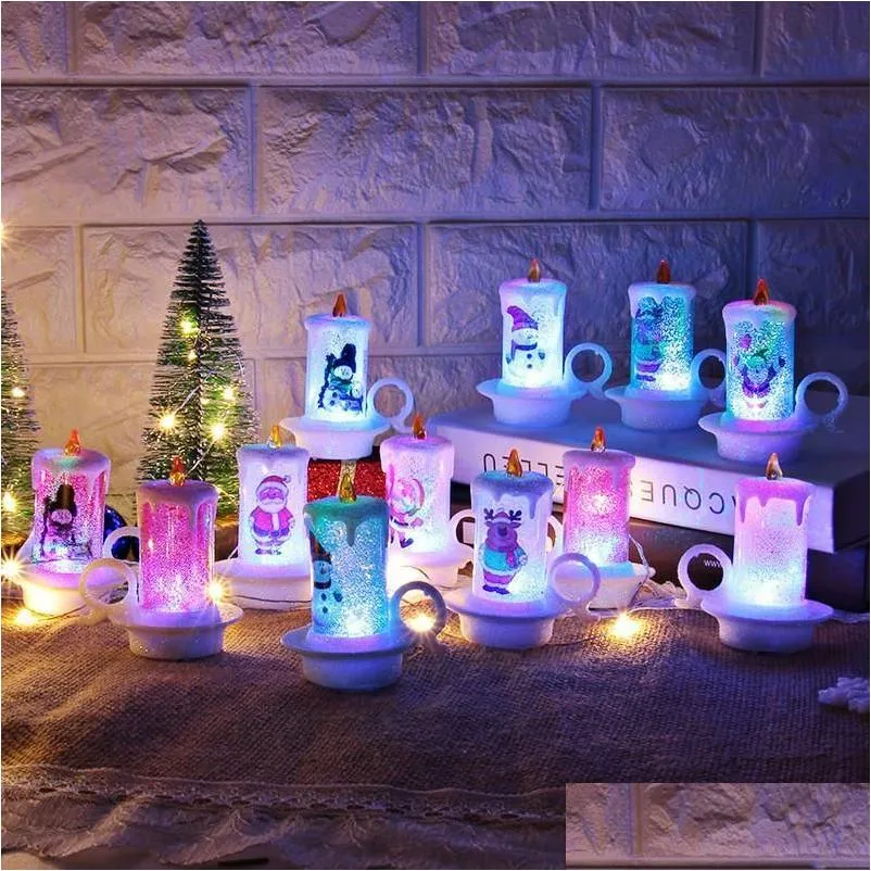 DHgate.com:PVC LED Candle Night Light - Flameless, Portable Christmas ...