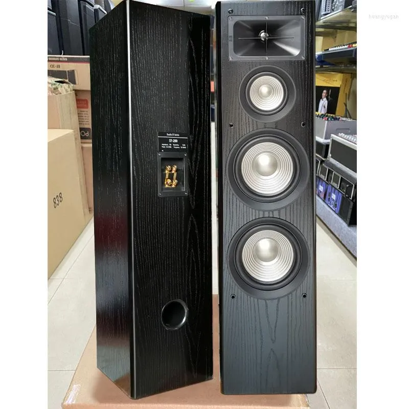 200W Dual 8-Inch Three-Way Home Theater Speakers - High Fidelity Audio ...