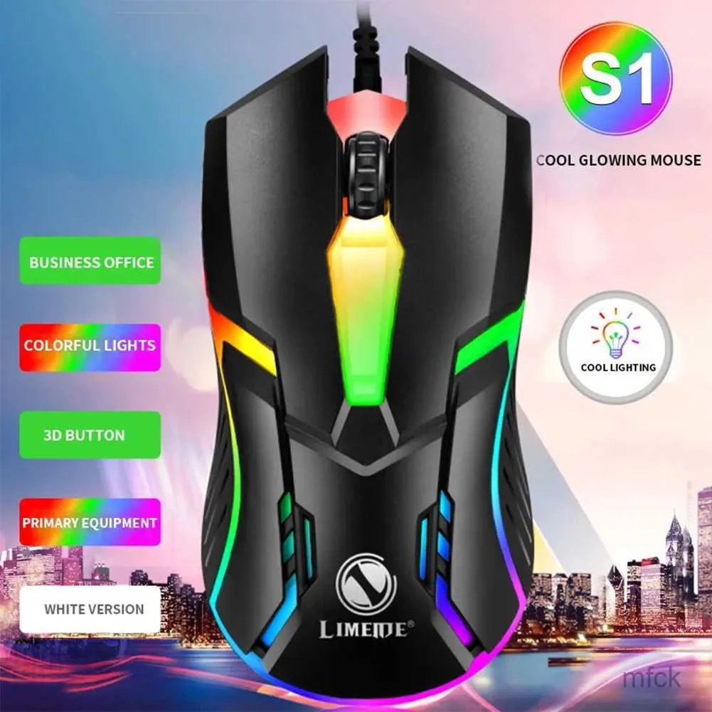 DHgate.com:3D Wired Optical Gaming Mouse with RGB Backlight, 3 Programmable Buttons, Ergonomic ...