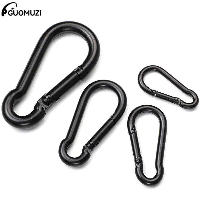 Mini Steel Carabiner Clips Quickdraws with Spring Snap Hooks for ...