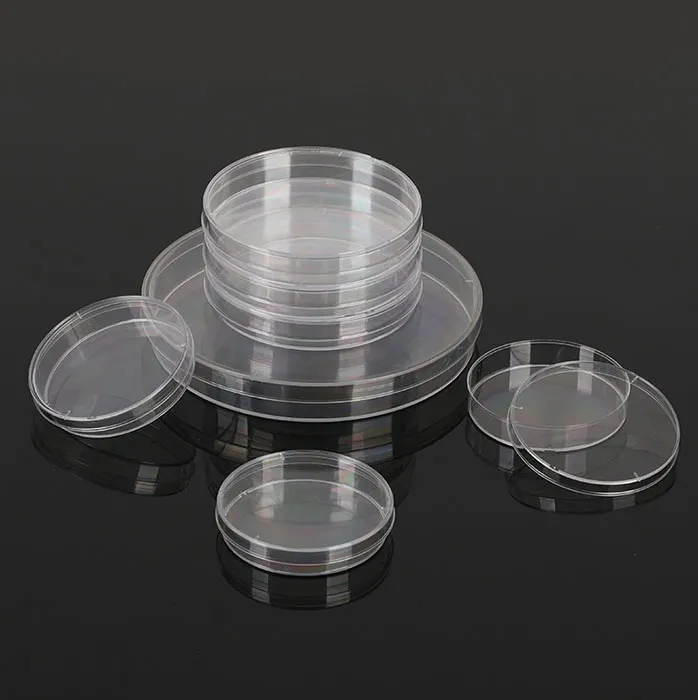 Pyrex Lab Glassware 90mm Sterile Plastic Petri Dishes With Lids: Ideal ...
