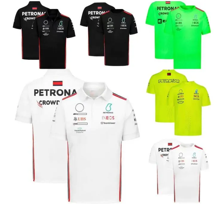 New F1 Formula 1 T Shirt Summer Team Short Sleeved Shirt With Custom ...