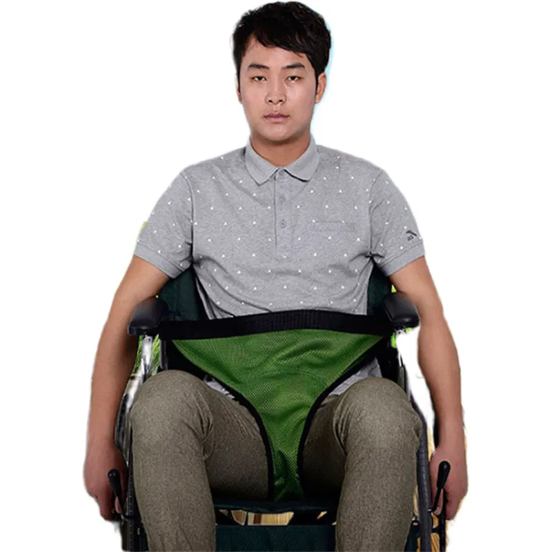 Non-Slip Wheelchair Restraint Belt - Breathable Pelvic Support Strap ...