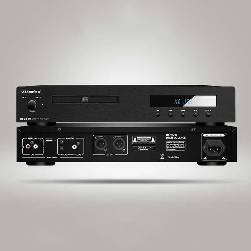 HD Lossless Decoding CD Player: High End Fever HIFI With Full Balance Circuit, Digital Fiber ...