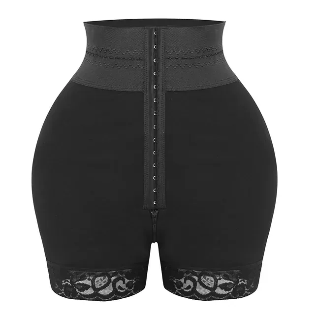 Big Ass Sexy Women Fake Ass Booty Hip Enhancer Waist Trainer Control Shaping Shorts With Hook