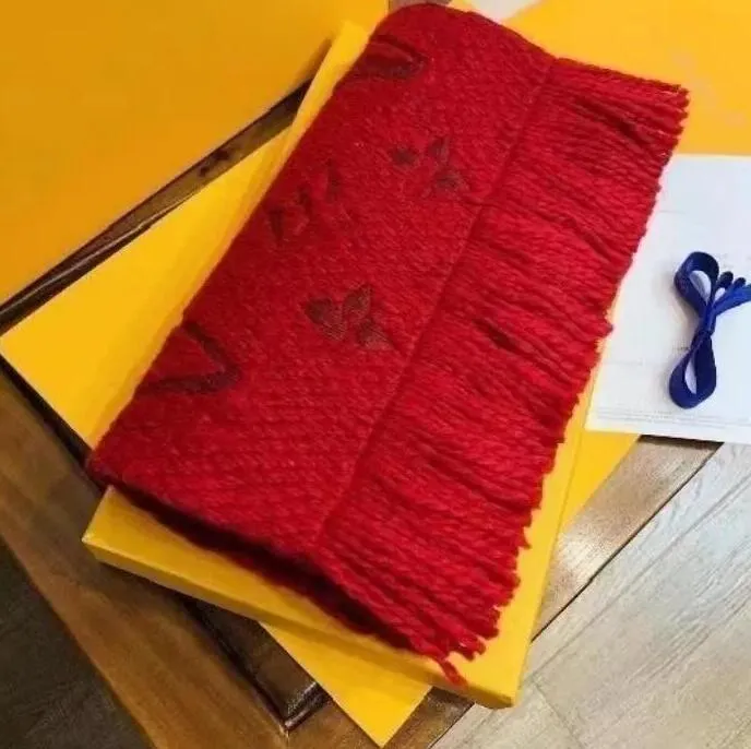 Winter Luxury Designer Wool Scarf For Men And Women High End Classic ...